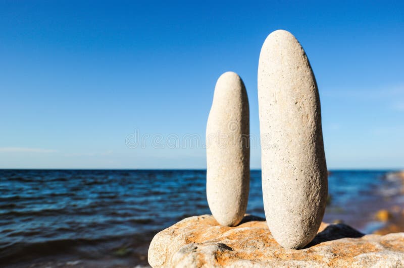 Two Stones stock photo. Image of stack, ocean, stability - 44592004