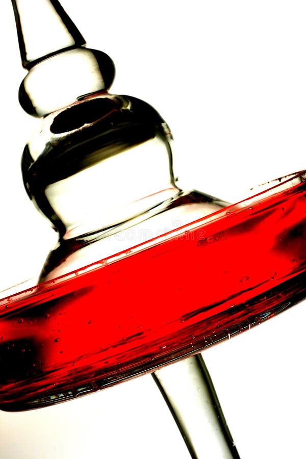 Two Strange Shaped Glasses stock image. Image of beverage - 232707