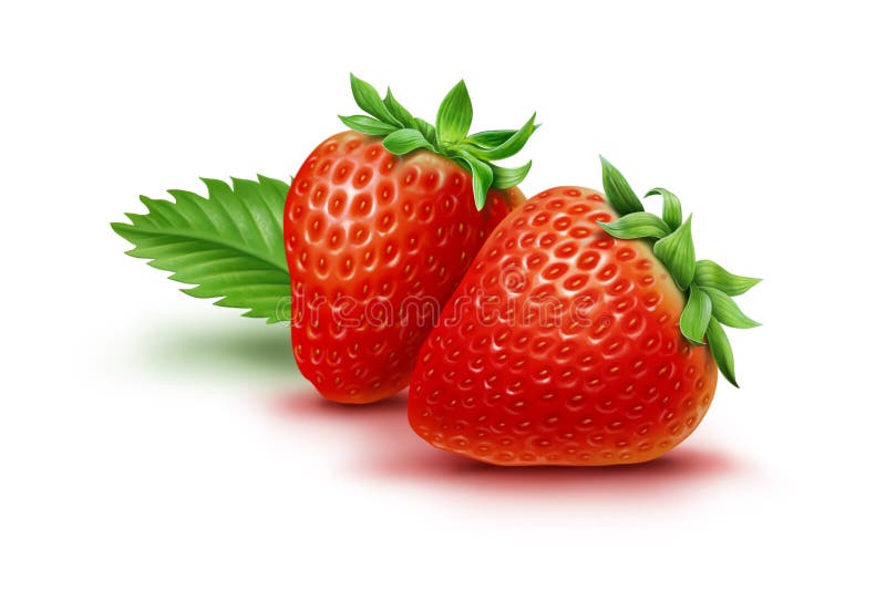 Two Strawberries Stock Illustrations – 6,015 Two Strawberries Stock ...