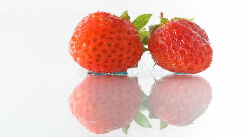 Two Strawberry's Isolated Picture. Image: 2506795