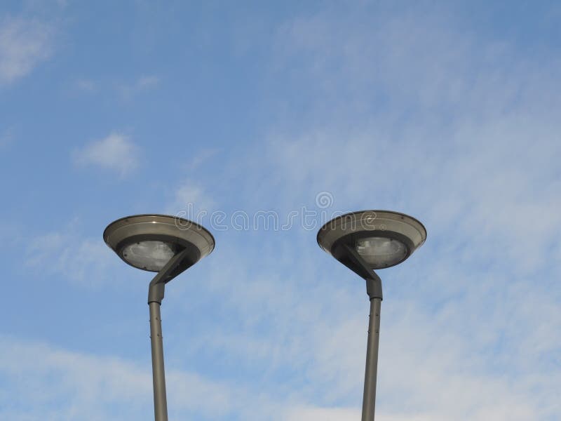 Two street lamps stock image. Image of abstract, lantern - 87435227