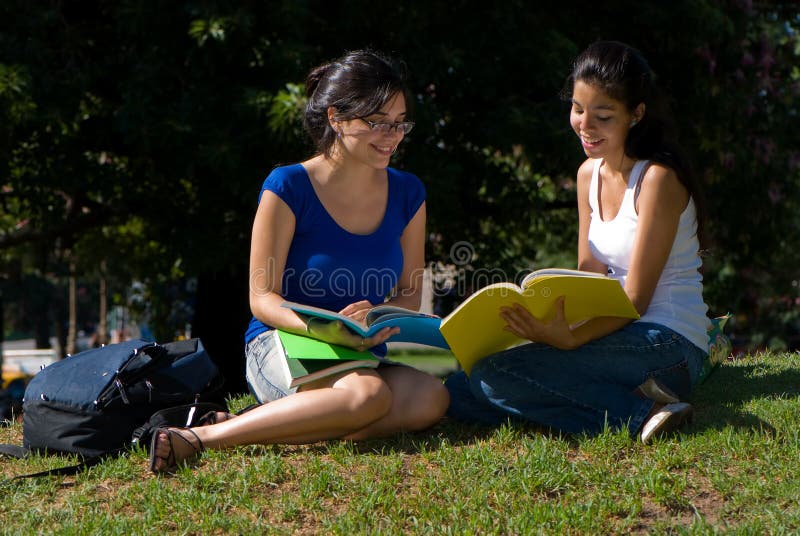 Two students stock image. Image of students, education - 4454977
