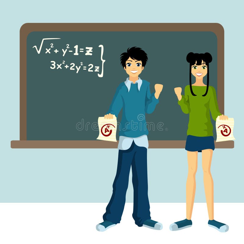 Two Students Class Stock Illustrations – 295 Two Students Class Stock ...