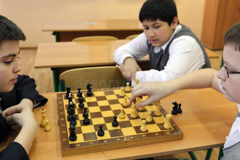 Two Students during Break between Lessons in Stock Image - Image of ...