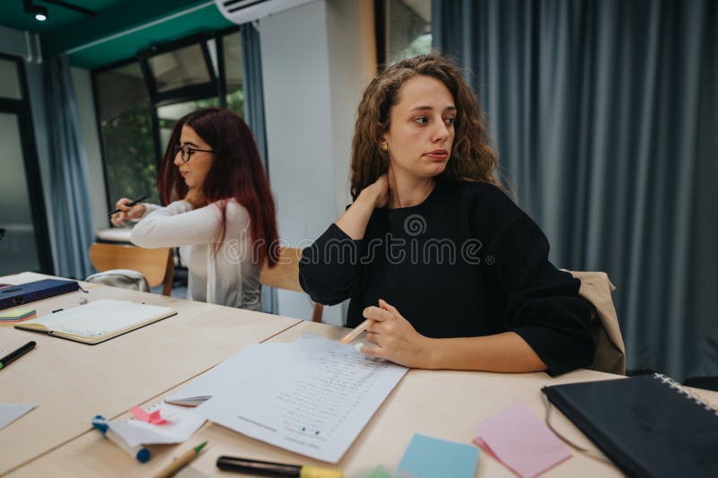 Students Attentively Participating in an Educational Classroom Setting ...