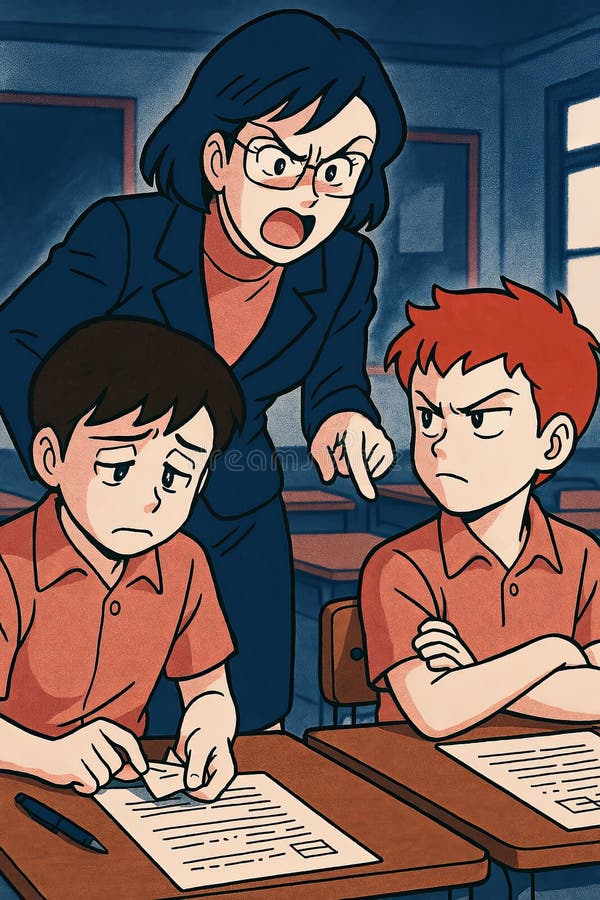 Angry Schoolteacher Stock Illustrations – 11 Angry Schoolteacher Stock ...