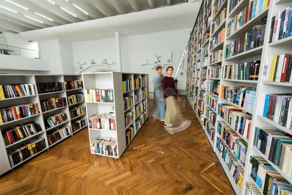Two Studious Young Men Engrossed in Stock Image - Image of education ...