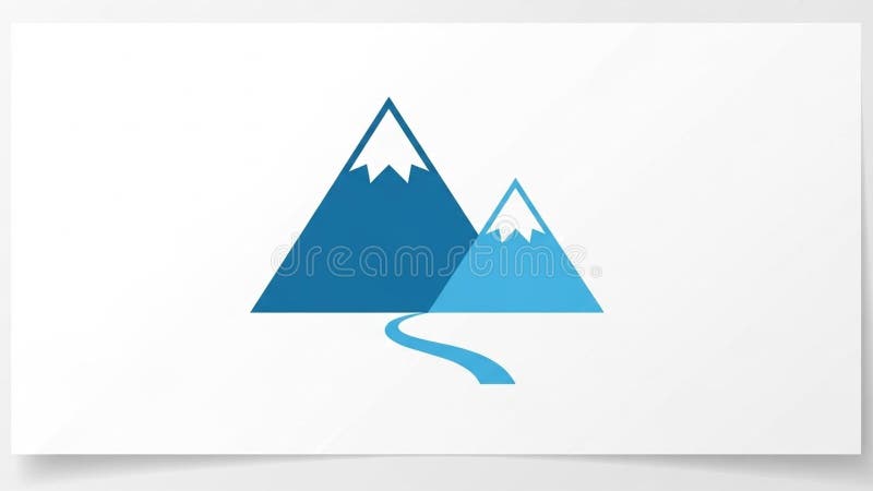 Stylized Triangular Mountains Stock Illustrations – 1,084 Stylized ...