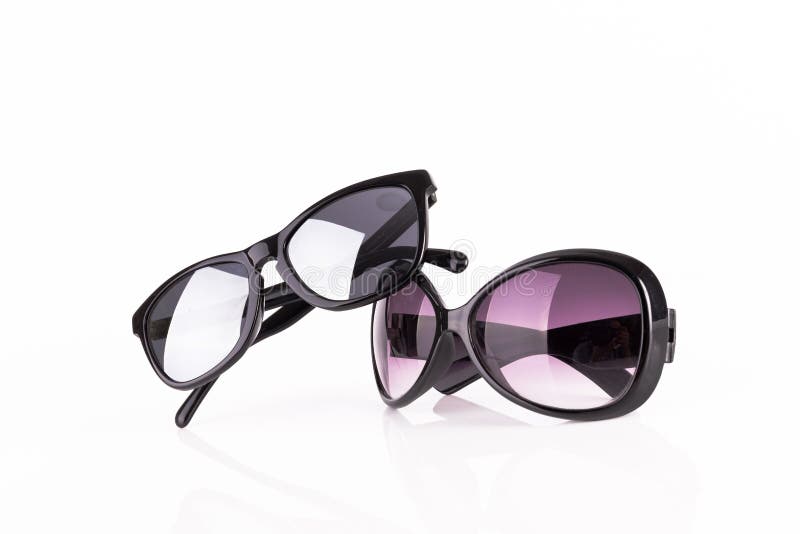 Two sunglasses stock image. Image of frame, sunglasses - 40920969