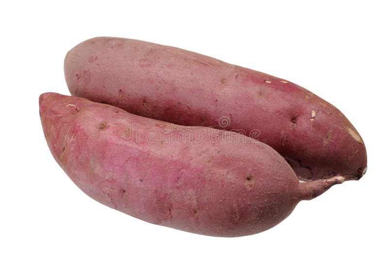 Two sweet potatoes stock photo. Image of isolate, group - 34309502