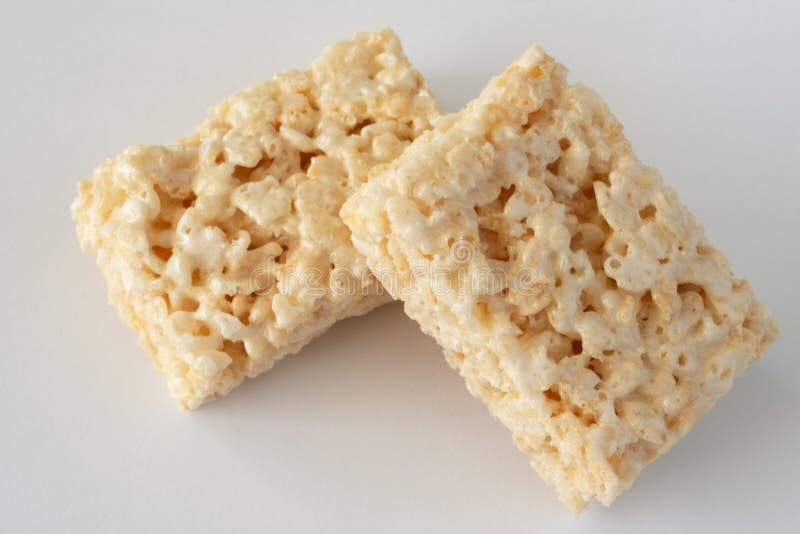 Two Sweet Rice Crispy Bars Stock Photos - Free & Royalty-Free Stock ...