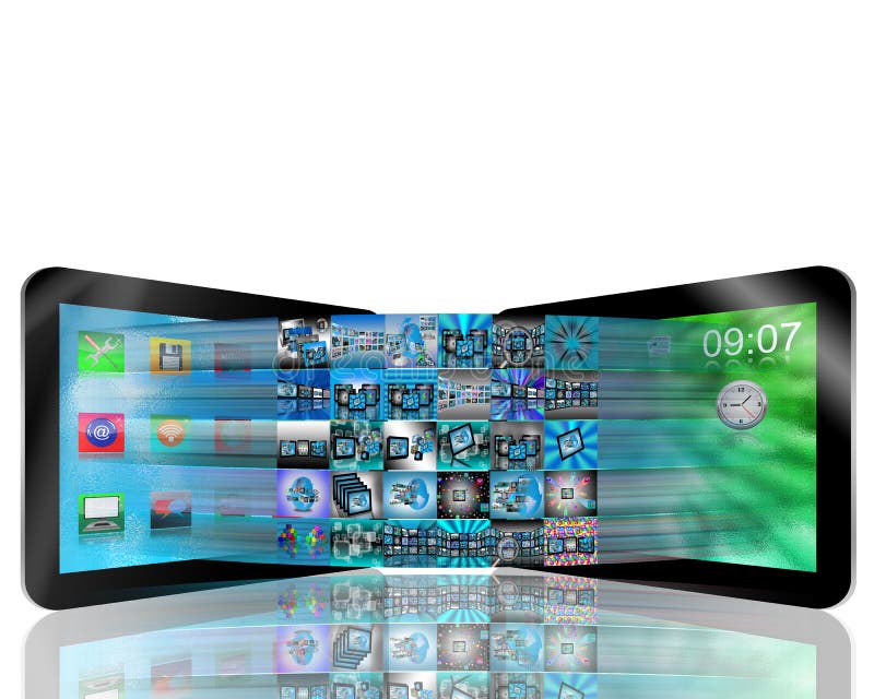 Wireless Technologies 4G LTE Wifi WiMax 3G HSPA+ Stock Vector ...