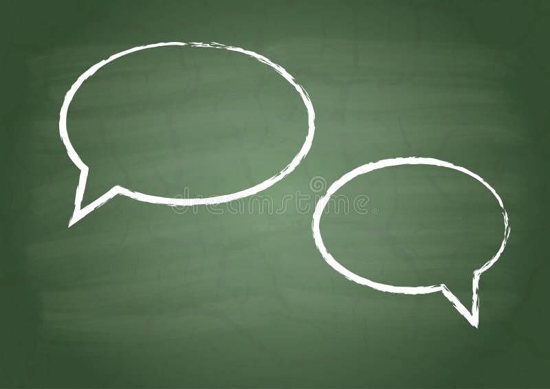 Talk sign stock vector. Illustration of contour, talk - 27698195