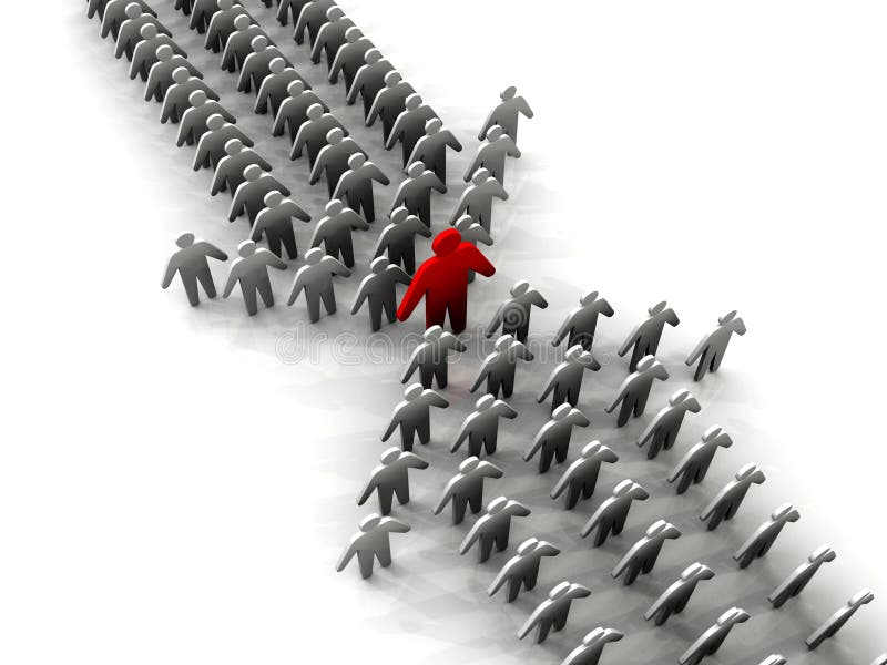 The two teams meet stock illustration. Illustration of business - 13418578