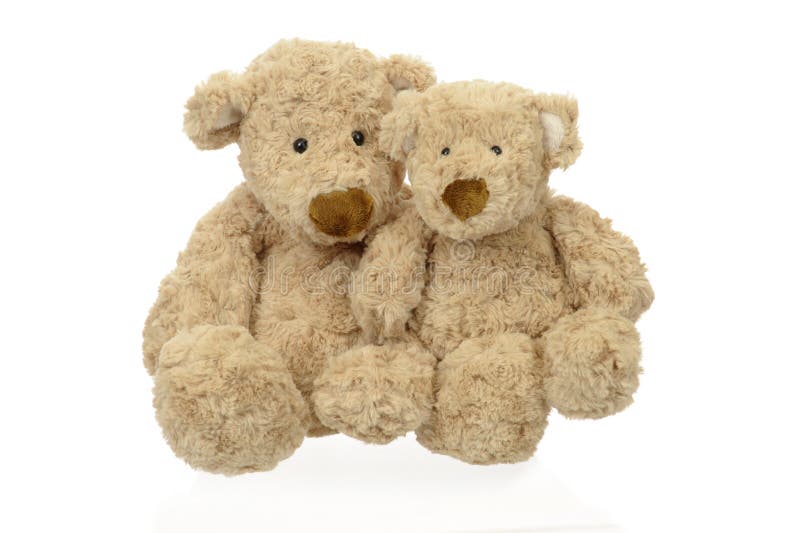 Two teddy bears stock image. Image of bear, square, brown - 24890929