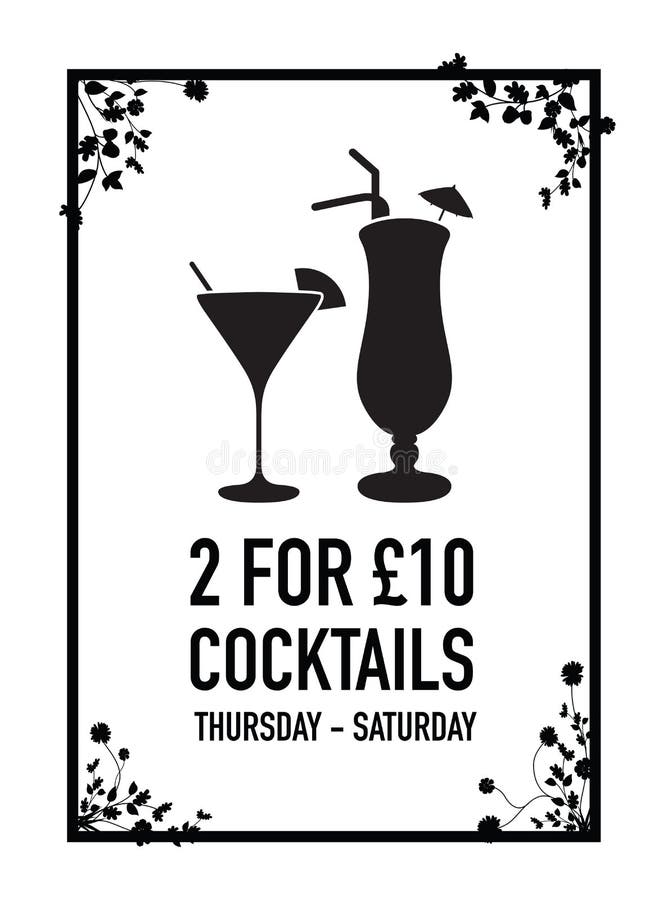 Two for ten pounds deal stock vector. Illustration of shot - 67210833