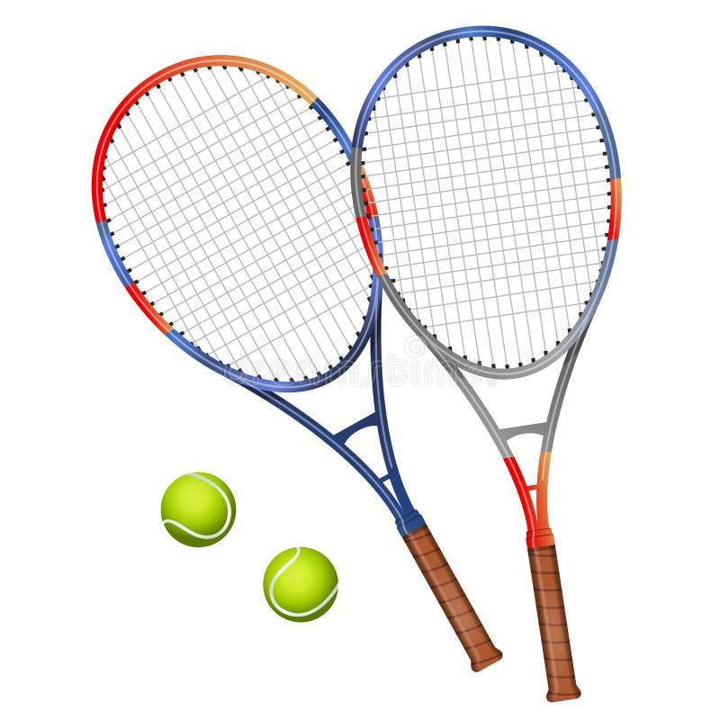 Realistic Rackets Stock Illustrations – 125 Realistic Rackets Stock ...