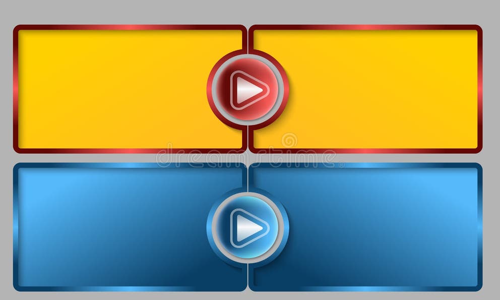Two text boxes stock vector. Illustration of website - 34590645