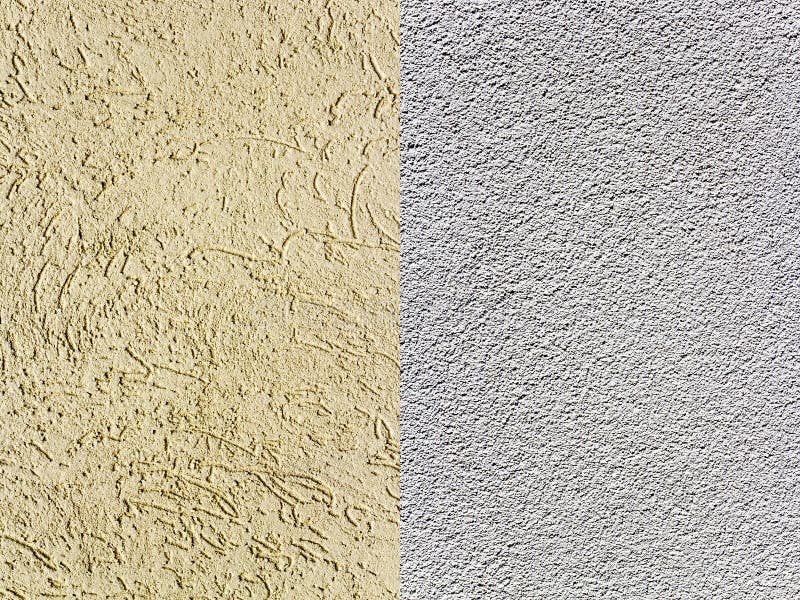 Two Textured Plaster on the Wall. Stock Image - Image of full, ruined: 33208433