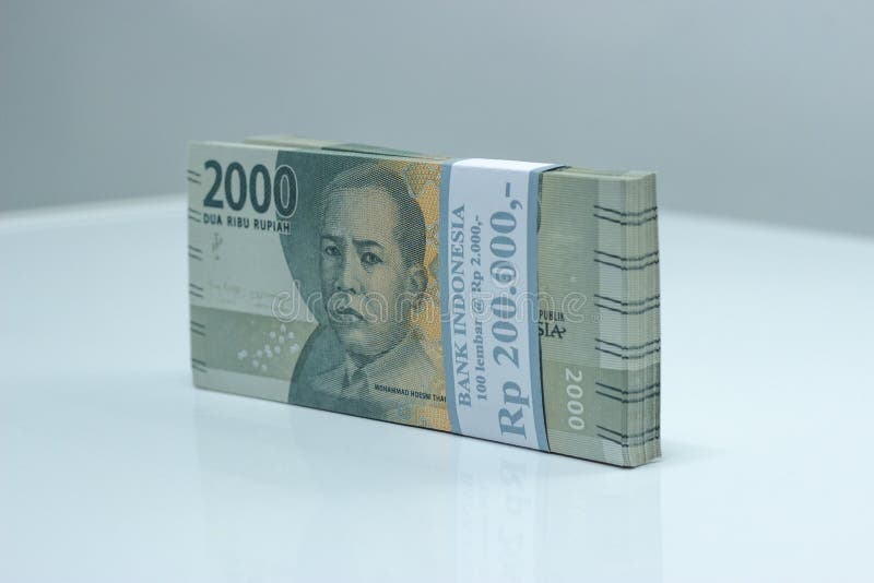 Rupiah money editorial photo. Image of business, cash - 261979856