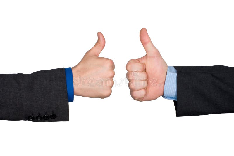 Two thumbs up hand sign stock photo. Image of confirm - 8849150