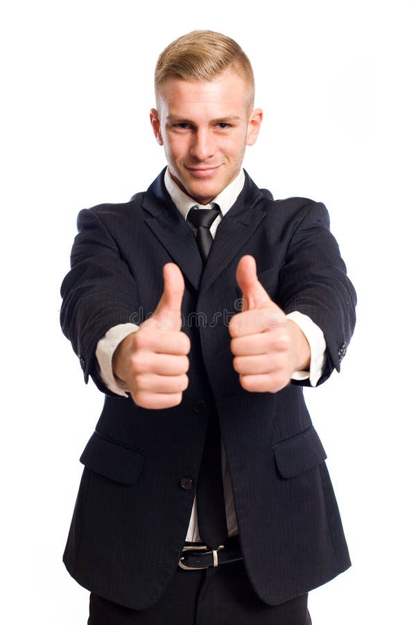Two thumbs up for you. stock image. Image of male, cute - 22984137