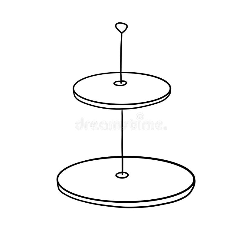 Serving Tray Sketch Stock Illustrations – 325 Serving Tray Sketch Stock ...