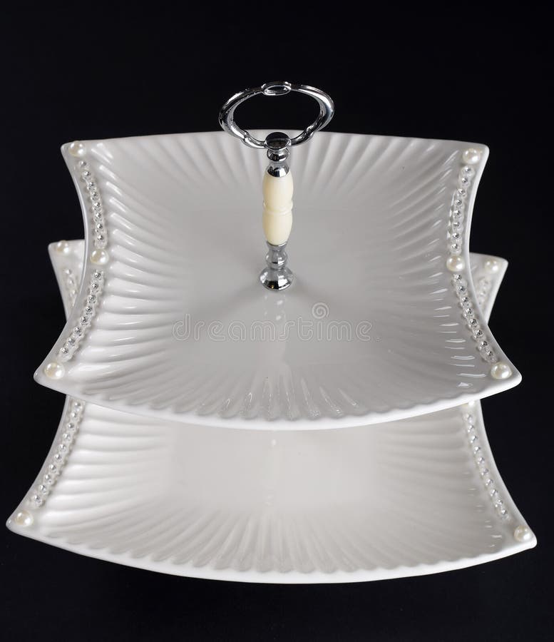 Two tier serving tray stock photo. Image of traditional - 87286946