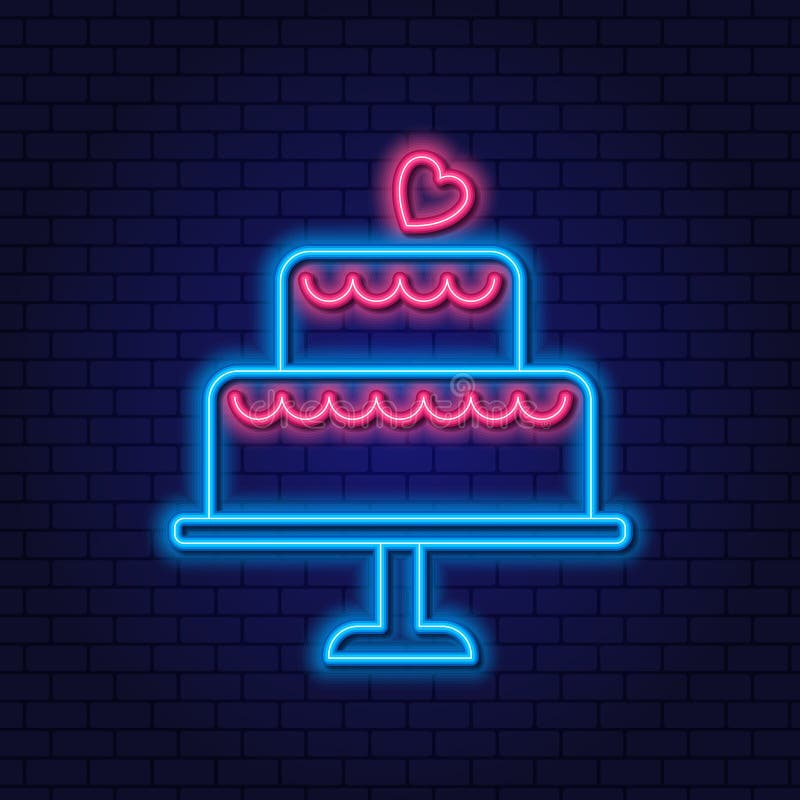 Cake Neon Stock Illustrations – 4,943 Cake Neon Stock Illustrations ...