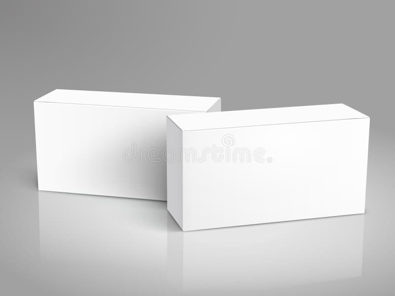 Blank boxes design stock vector. Illustration of merchandise - 107779691