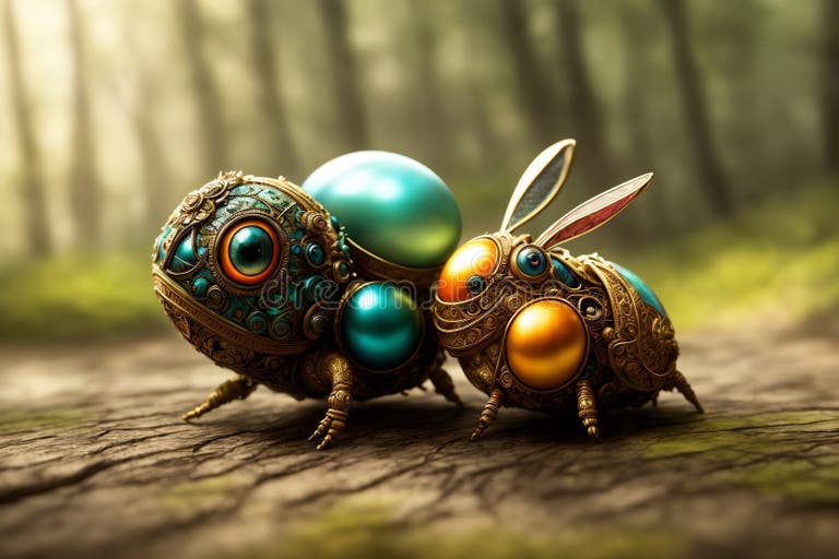 Two Tiny Cute Creatures that Look Like Strange-looking Easter Eggs If ...