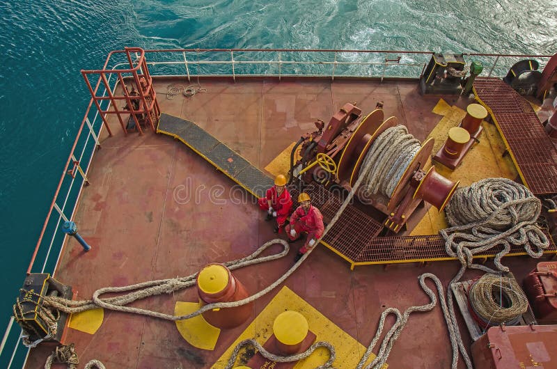 Two tired seamans editorial stock photo. Image of work - 99445228