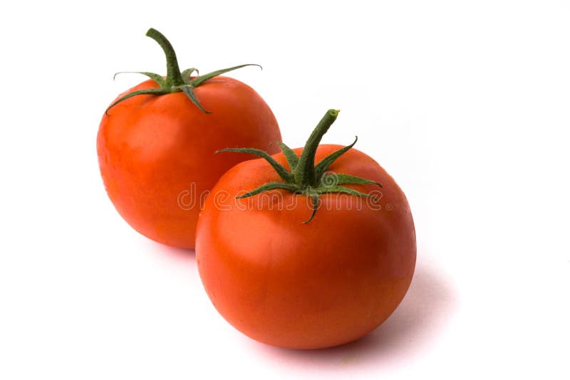 Two tomatoes stock image. Image of dinner, eating, food - 11885515