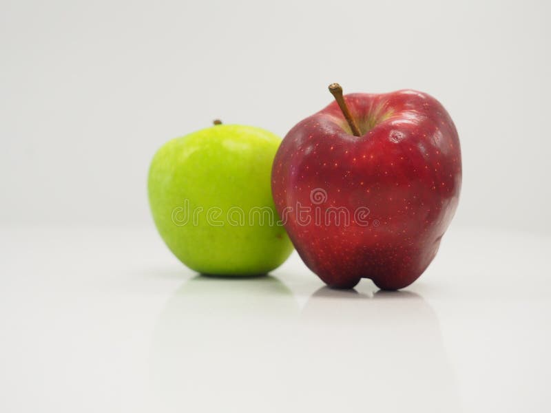 Two tone apple stock photo. Image of healty, isolate - 97198620