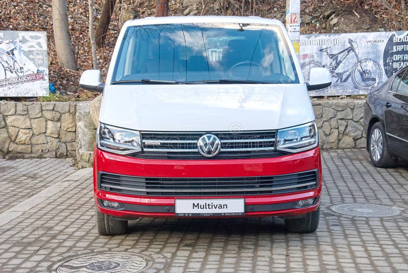 Two Tone Colored Volkswagen Multivan Editorial Stock Photo - Image of ...