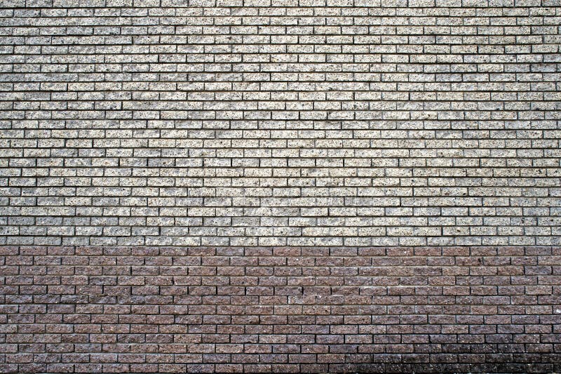 Fine Texture of Wall Bricks. Background. Black and White Image. Stock ...