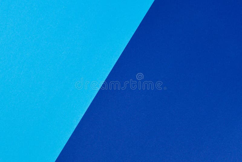 Two Tone of Blue Colored Paper Background Stock Photo - Image of design ...
