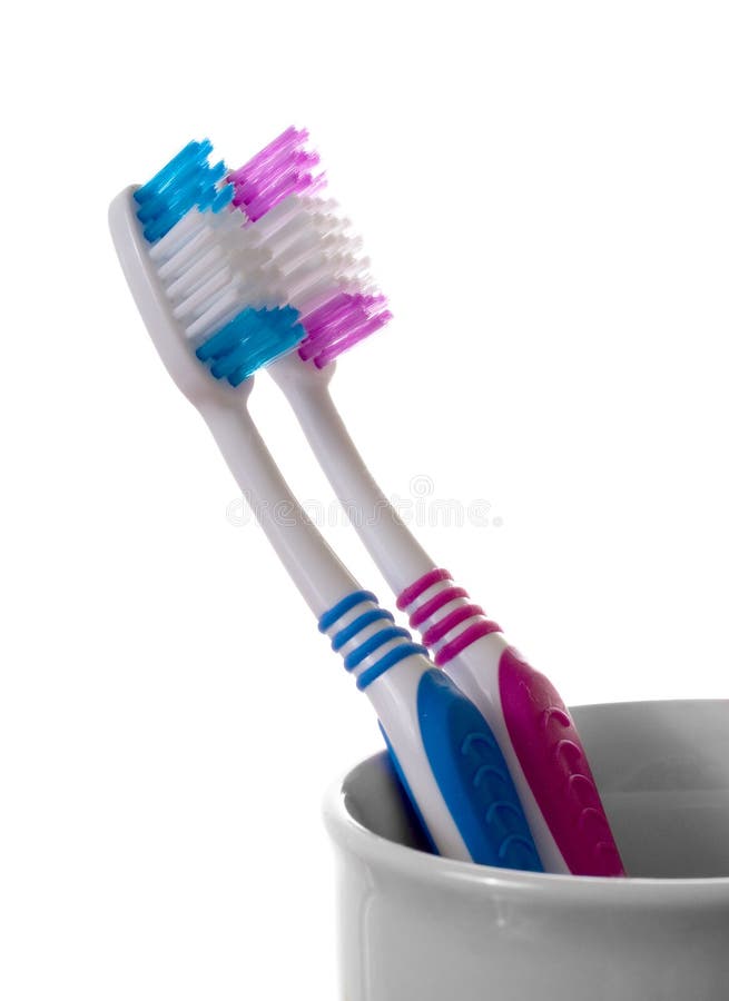 Two toothbrush stock photo. Image of bristle, cavity - 11987466