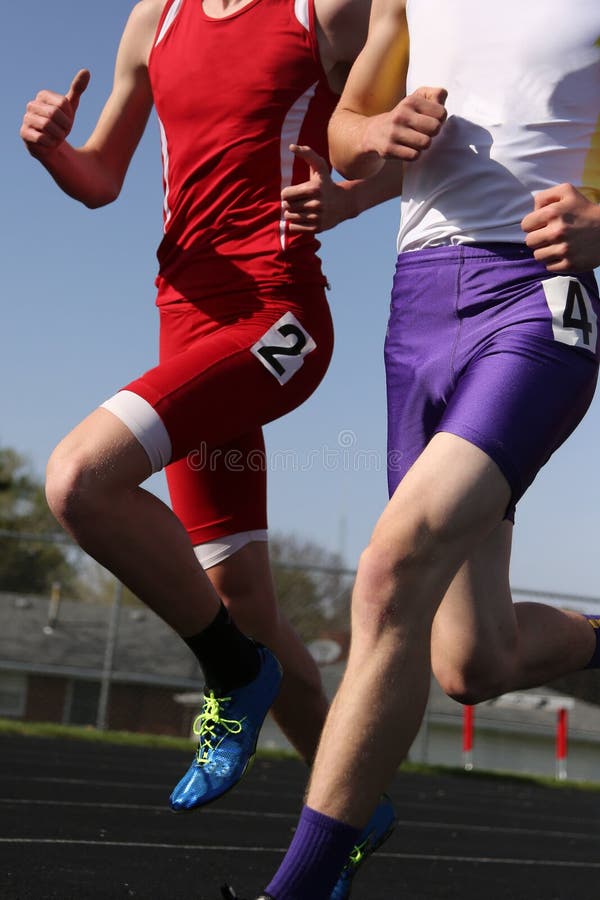Running Side-by-Side stock photo. Image of abstract - 203540352