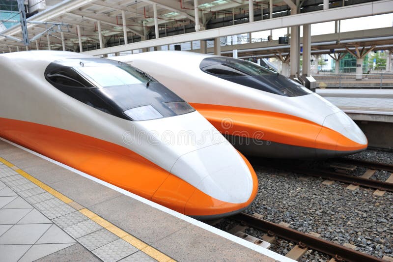 Bullet train stock photo. Image of rush, signal, line - 14501550
