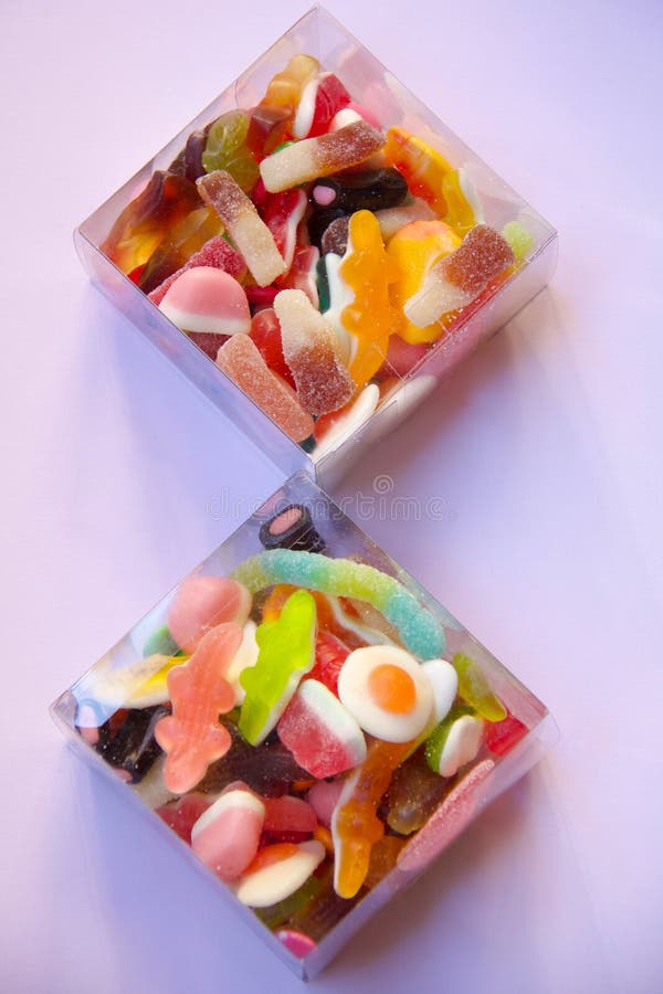 Transparent Colorful Candy Boxes Stock Photos - Free & Royalty-Free ...