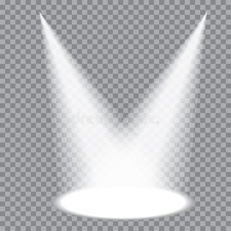 Two transparent spots stock vector. Illustration of bright - 87721756