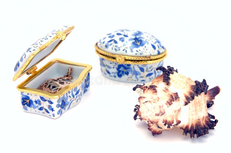 Two Treasure Chests Shell Stock Photos - Free & Royalty-Free Stock ...
