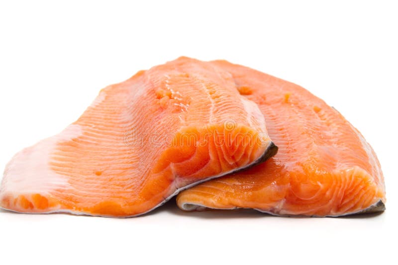 Salmon fillet stock image. Image of fish, pink, flesh, cuisine - 402601
