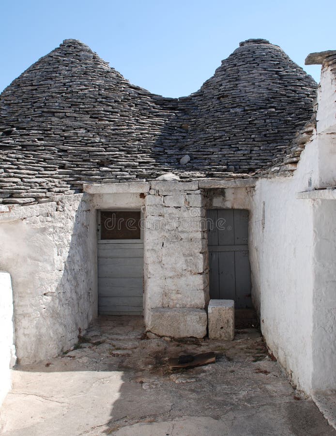 Two Trulli Doors stock image. Image of laws, historic - 7251671