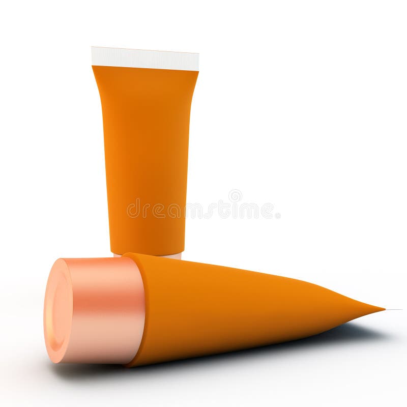 Two tubes stock illustration. Illustration of aftershave - 57284918