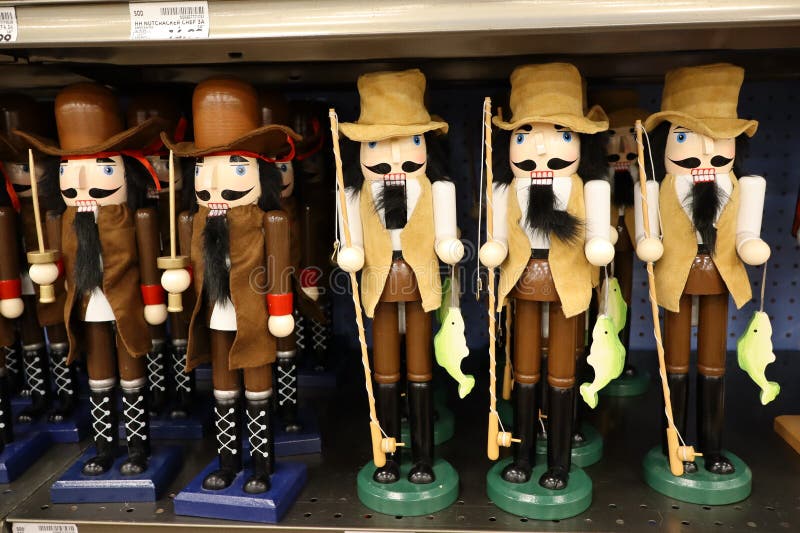 Two Types of Nutcrackers stock image. Image of look - 343878903