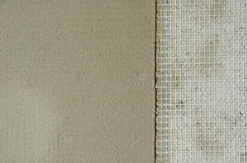 Two types wall texture. stock image. Image of netting - 40784241
