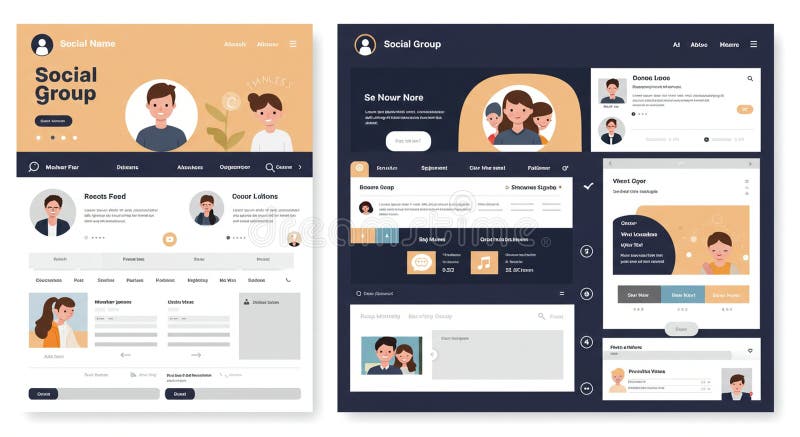 Networking Platform Stock Illustrations – 13,435 Networking Platform ...