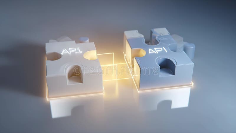 Innovative Puzzle Pieces Seamlessly Connect, Showcasing Creative ...
